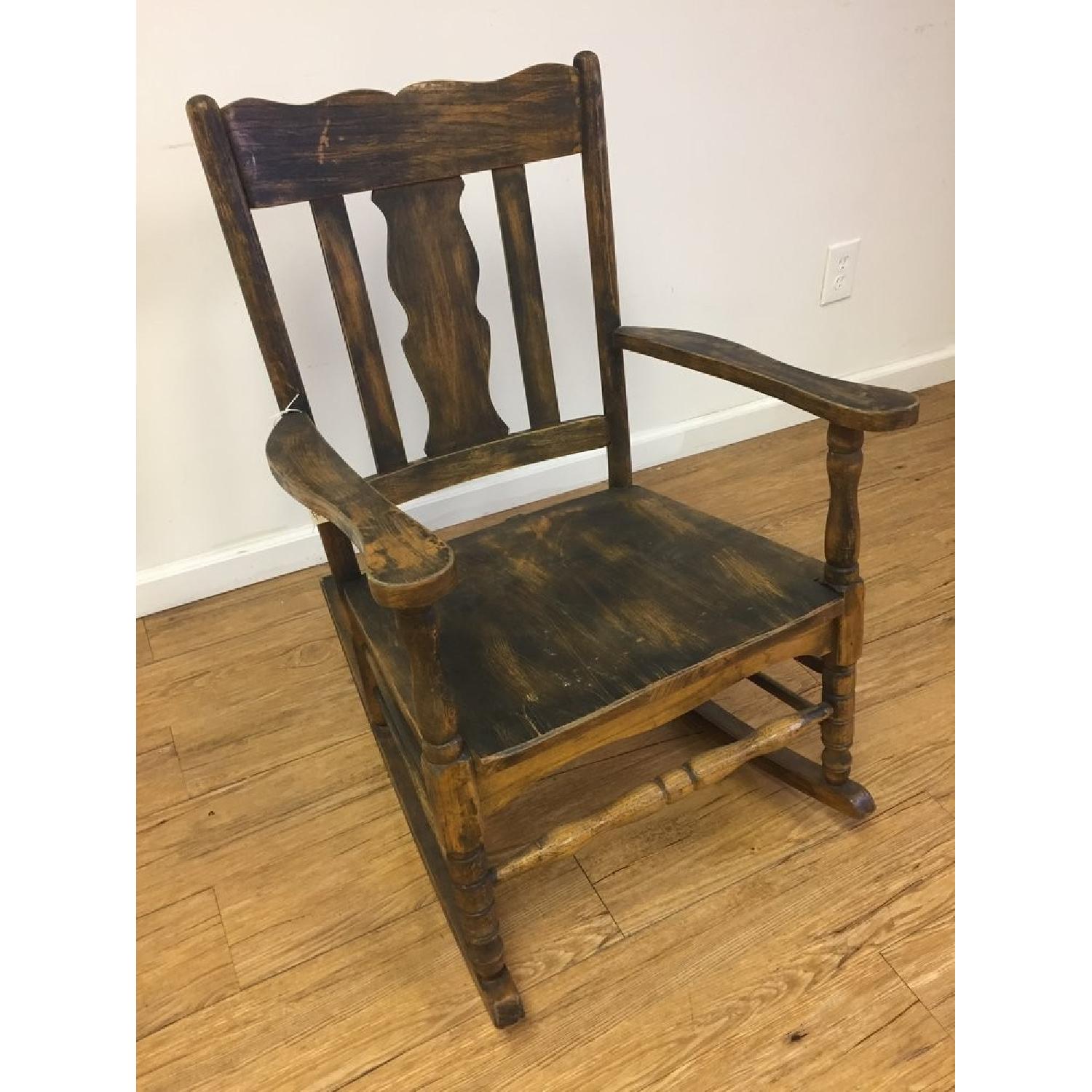 Antique Rocking Chair - AptDeco