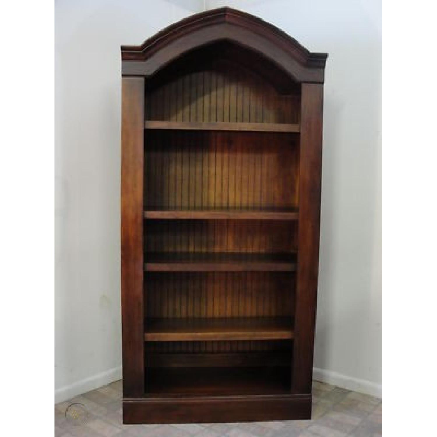 American Furniture Romweber Arched Bookshelf - AptDeco