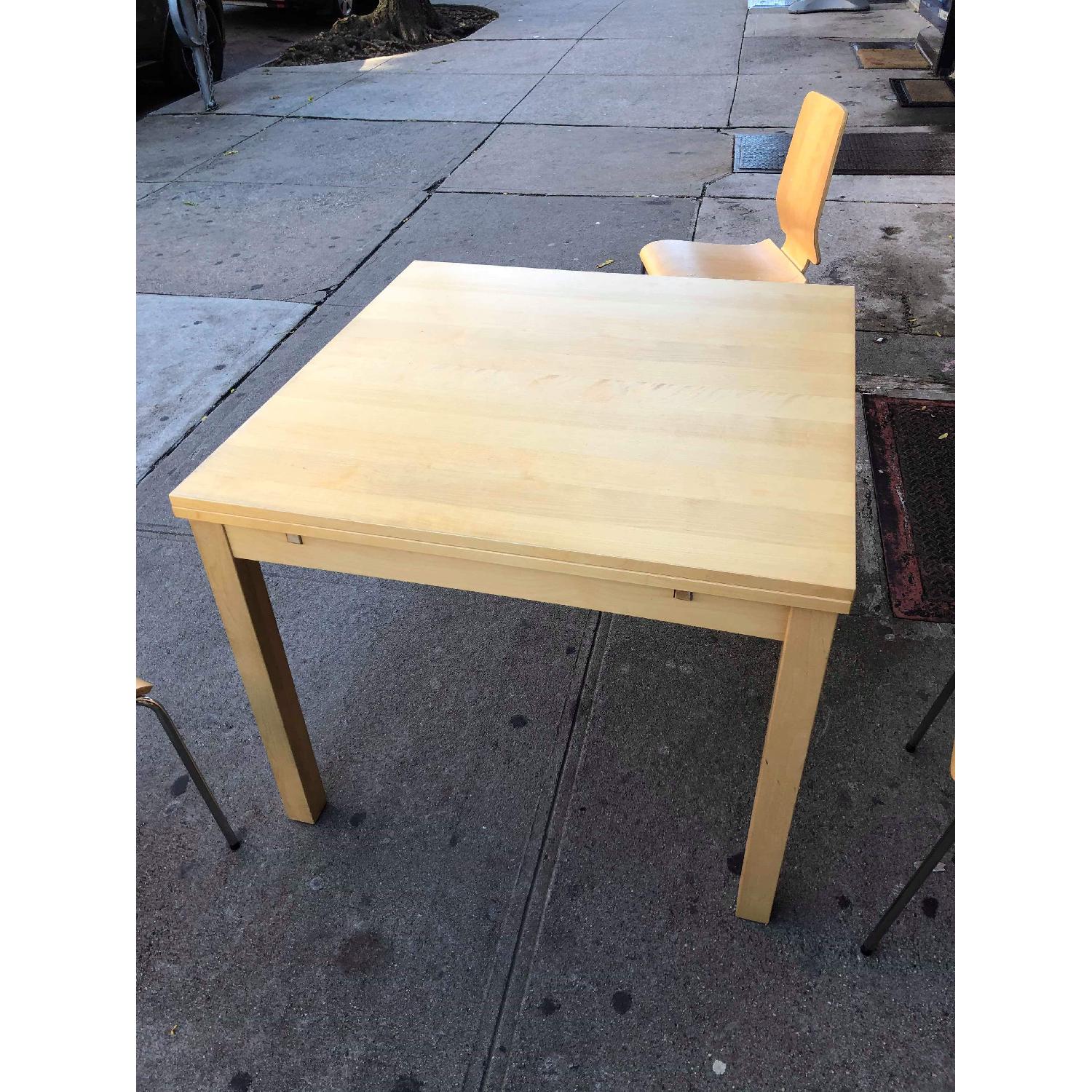 Ikea Gilbert Expandable Table w/ 4 Chairs - AptDeco