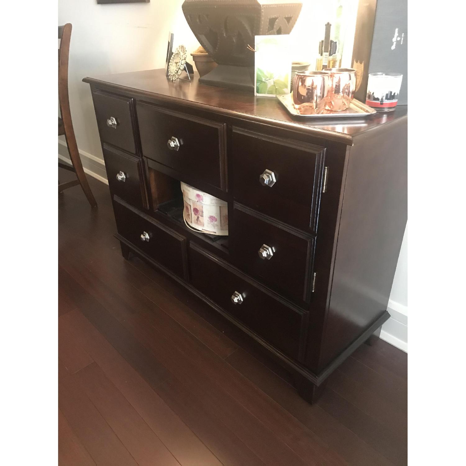 Cherry Wood Server - AptDeco