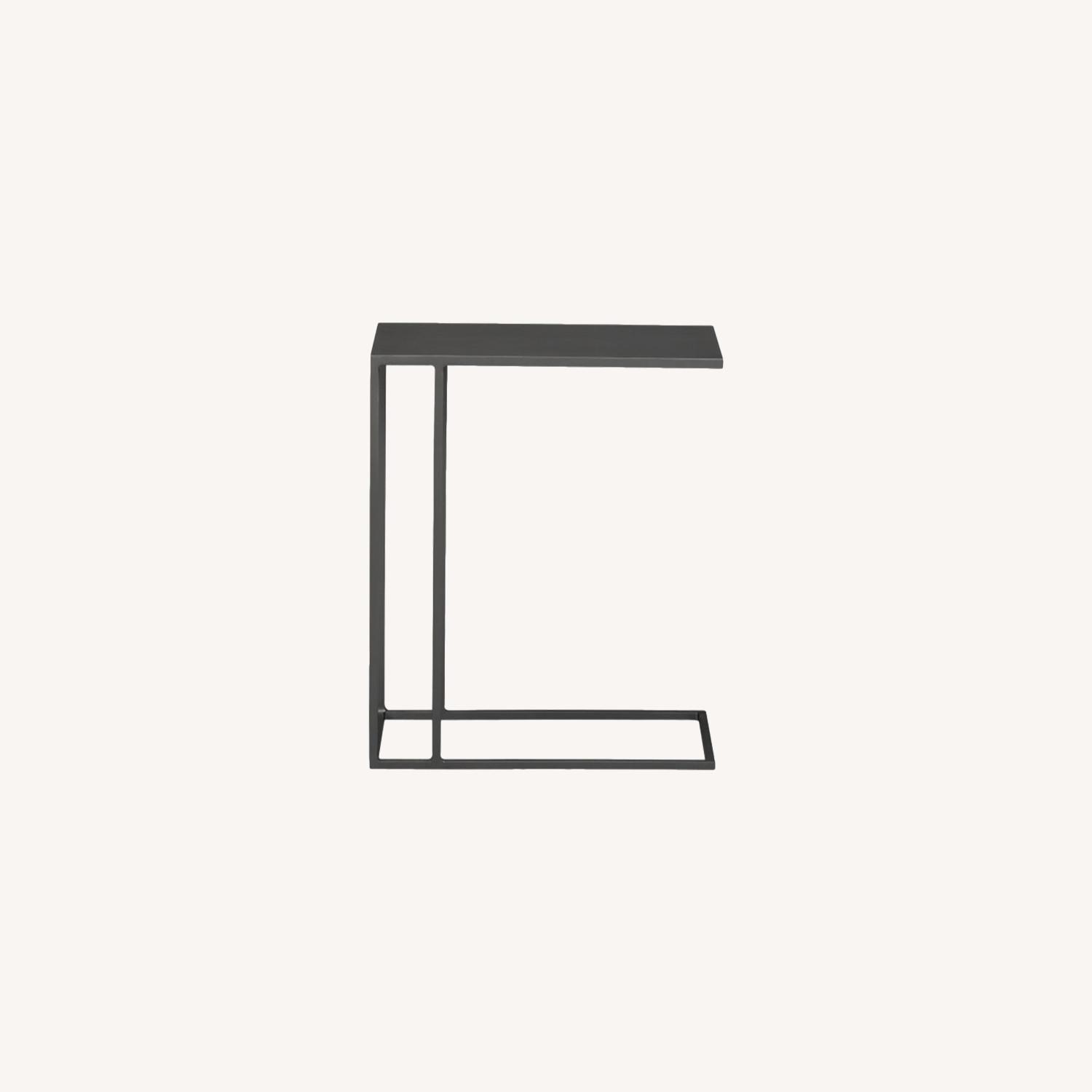 CB2 Mill C Metal Side Table - AptDeco