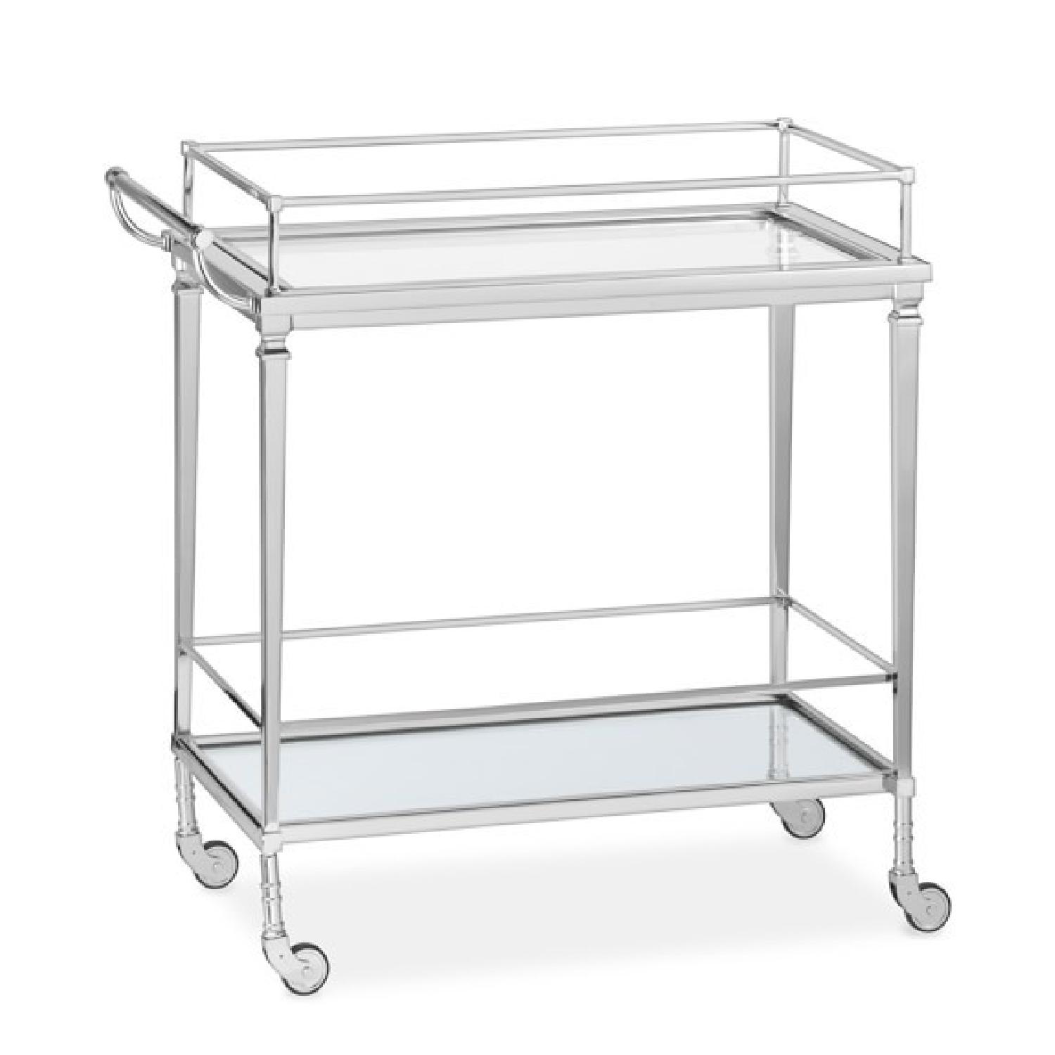 Williams Sonoma Cosmopolitan Bar Cart - AptDeco
