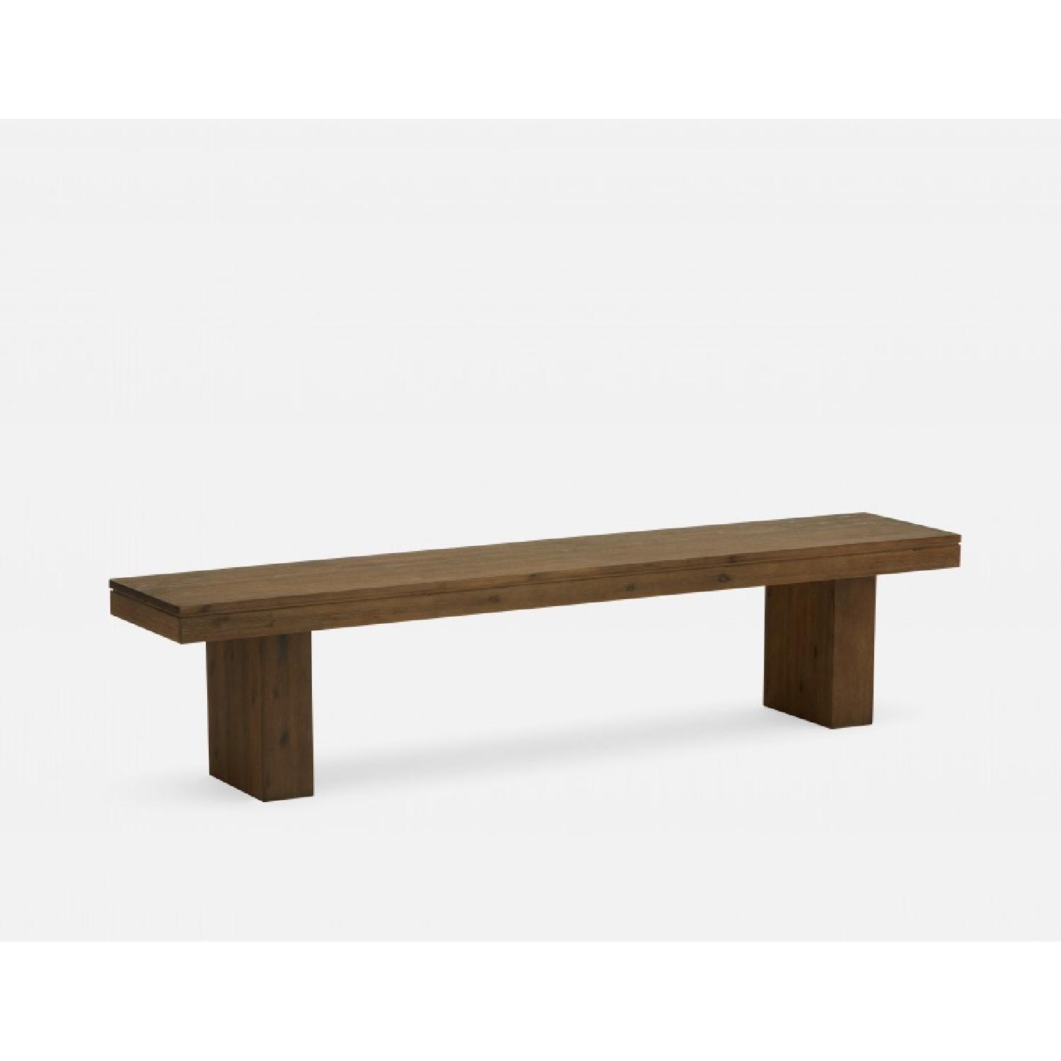 Structube Cologne Wood Dining Table w/ 1 Bench - AptDeco