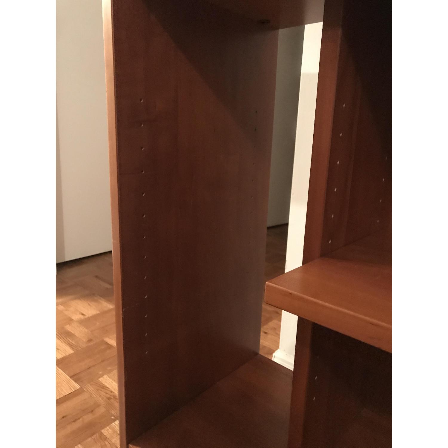 Vintage Post Modern Scandinavian Wooden Bookshelf - AptDeco