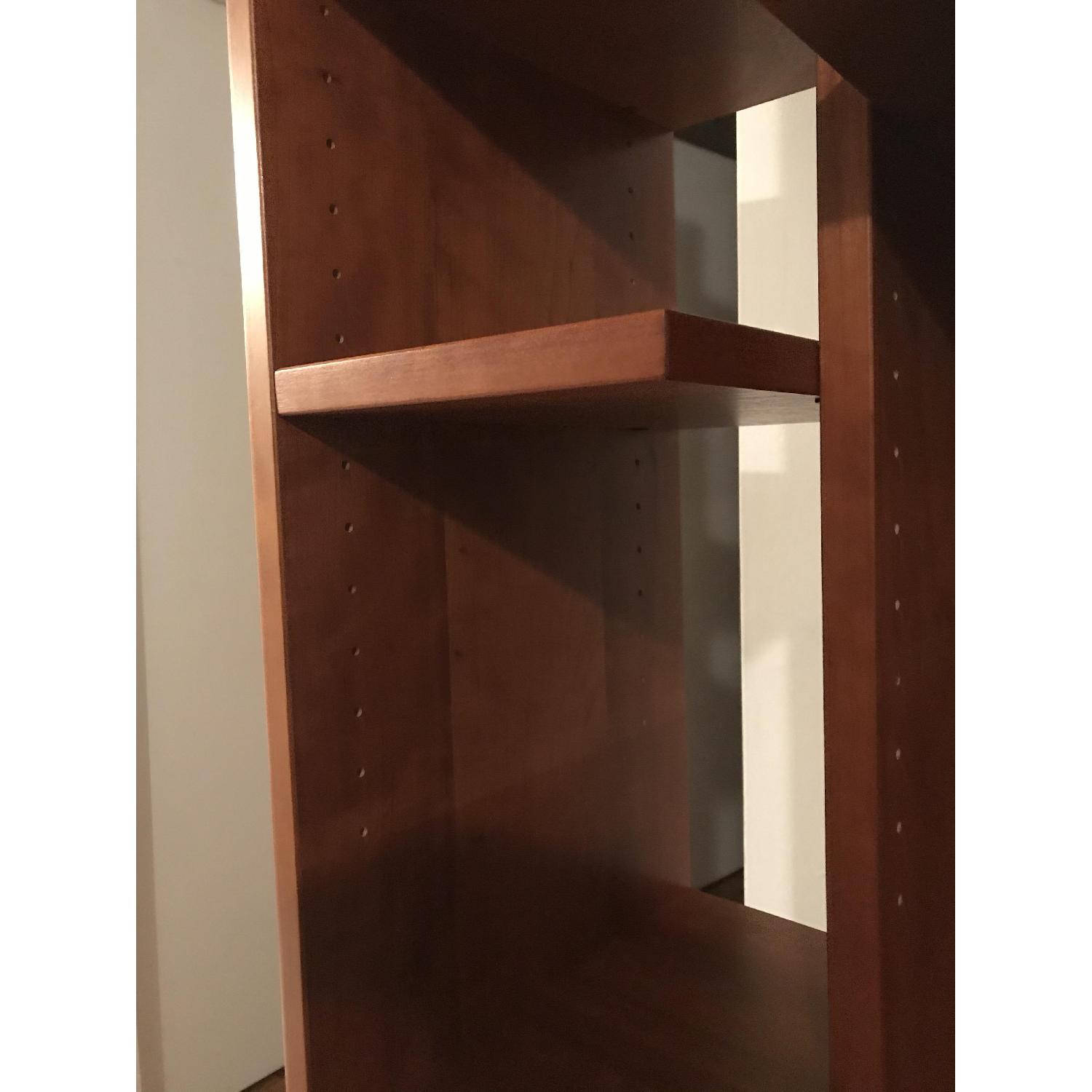 Vintage Post Modern Scandinavian Wooden Bookshelf - AptDeco