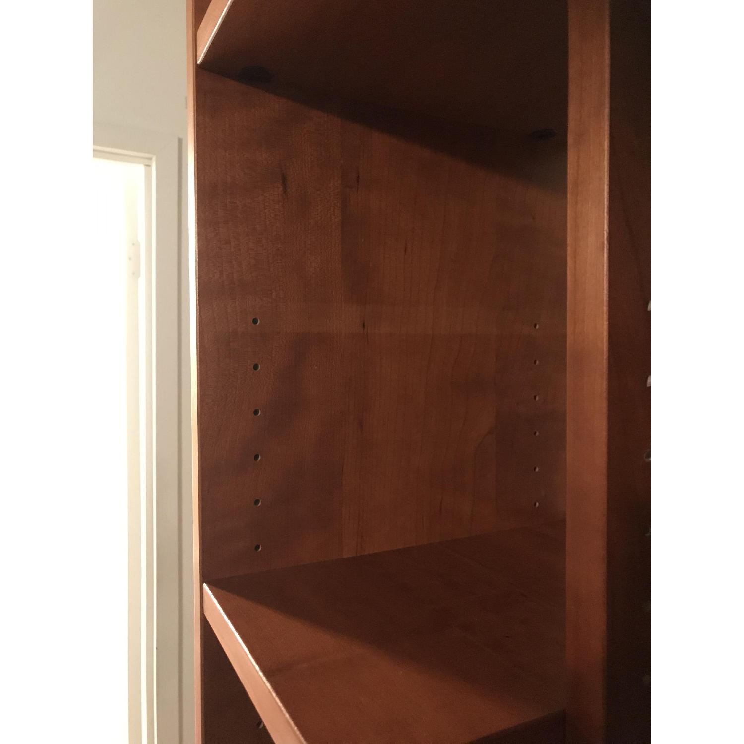 Vintage Post Modern Scandinavian Wooden Bookshelf - AptDeco
