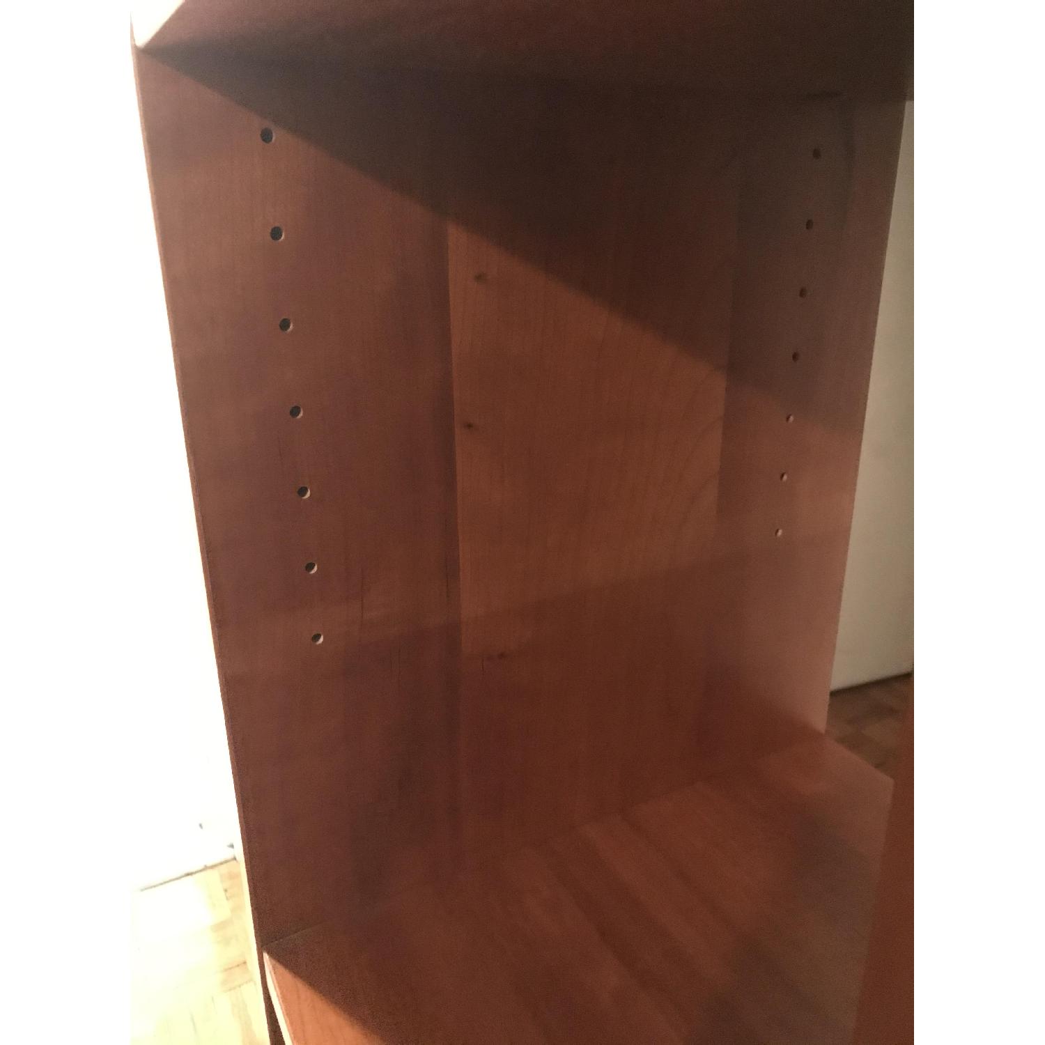 Vintage Post Modern Scandinavian Wooden Bookshelf - AptDeco