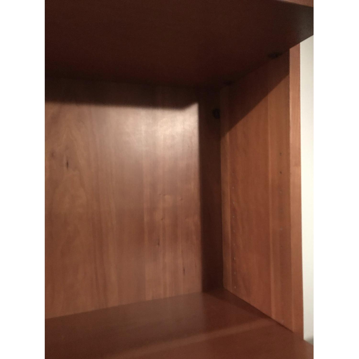 Vintage Post Modern Scandinavian Wooden Bookshelf - AptDeco