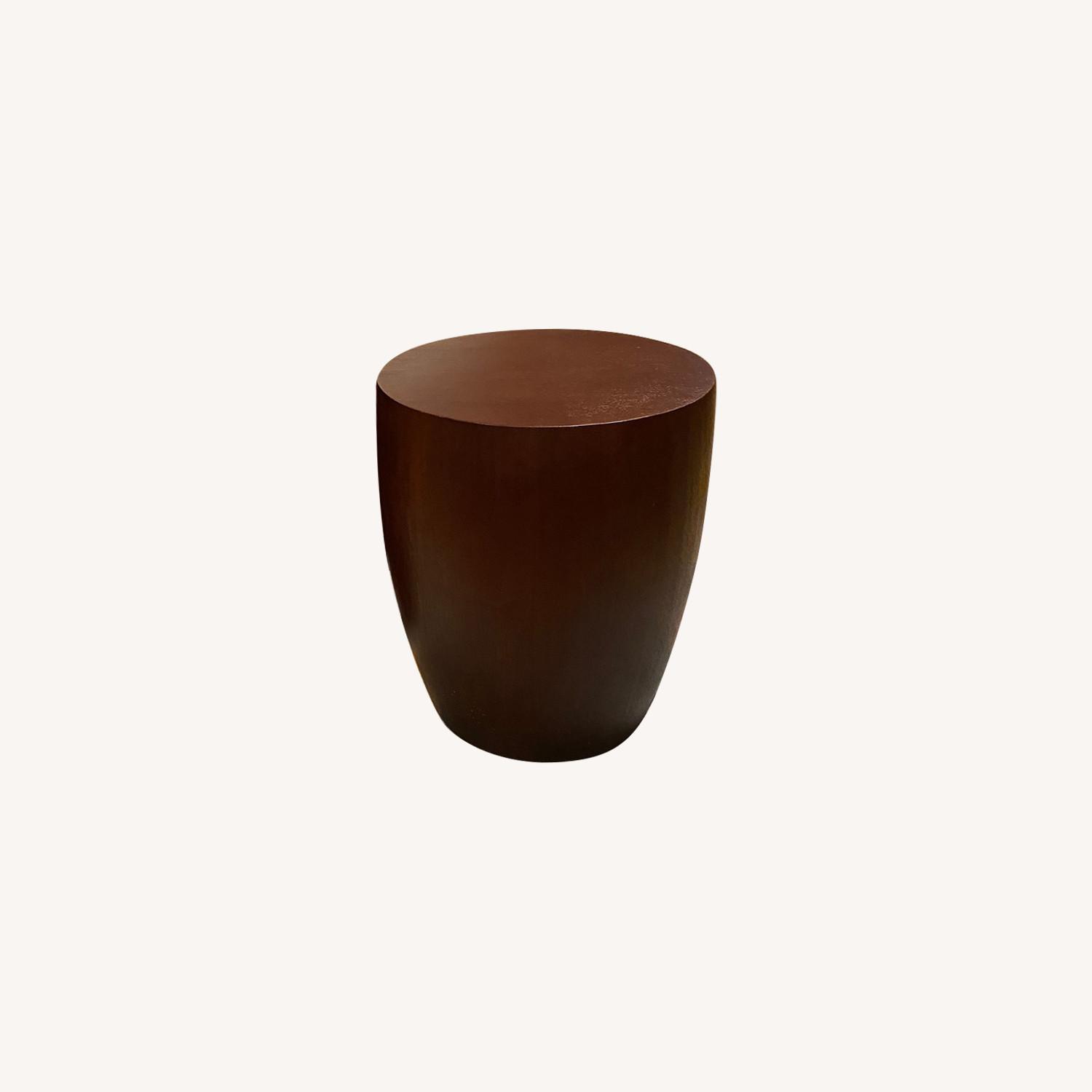 Crate & Barrel Barrel-Shaped Side Tables - AptDeco