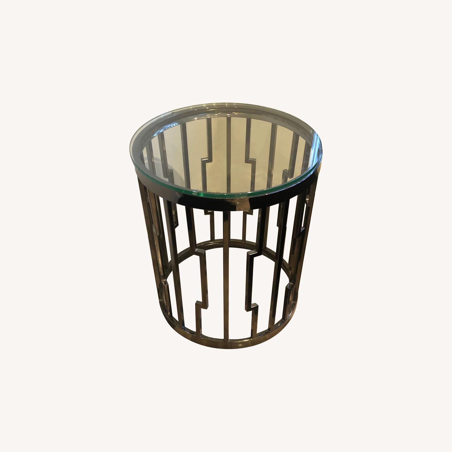 CB2 Sleek Matching End Tables - AptDeco