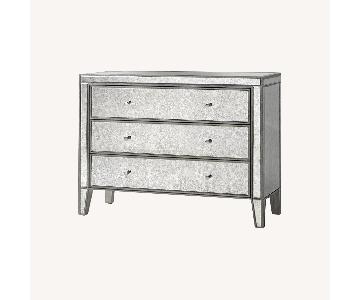 Arhaus Mirrored Three Drawer Dresser - AptDeco