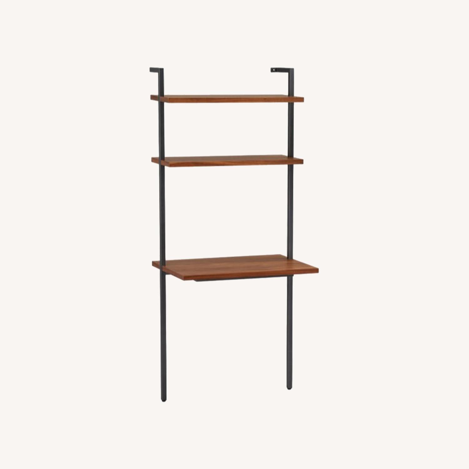 CB2 Helix Acacia Desk - AptDeco