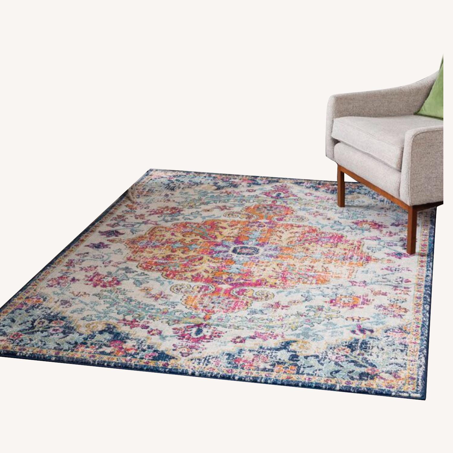 Like New Multi-color Area Rug - AptDeco