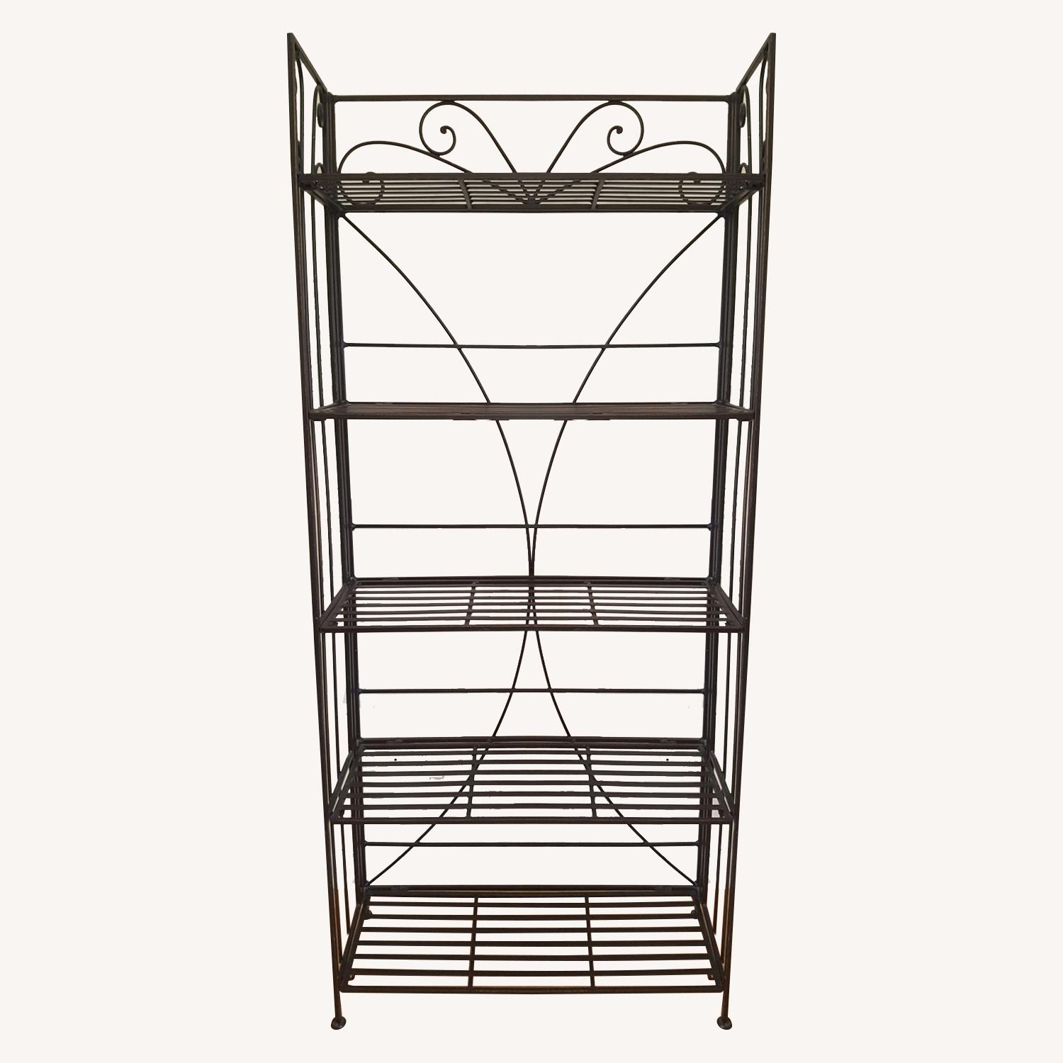 Iron Shelving Unit - AptDeco