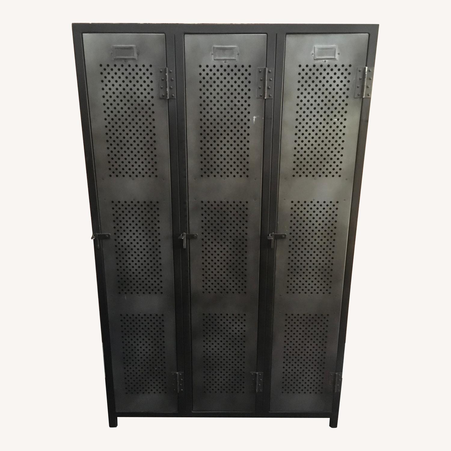 Restoration Hardware Vintage 3-Door Locker - AptDeco