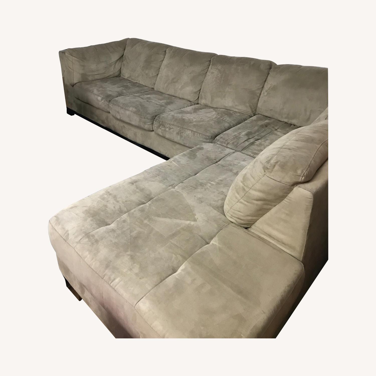 Large L shaped Sectional Couch - AptDeco