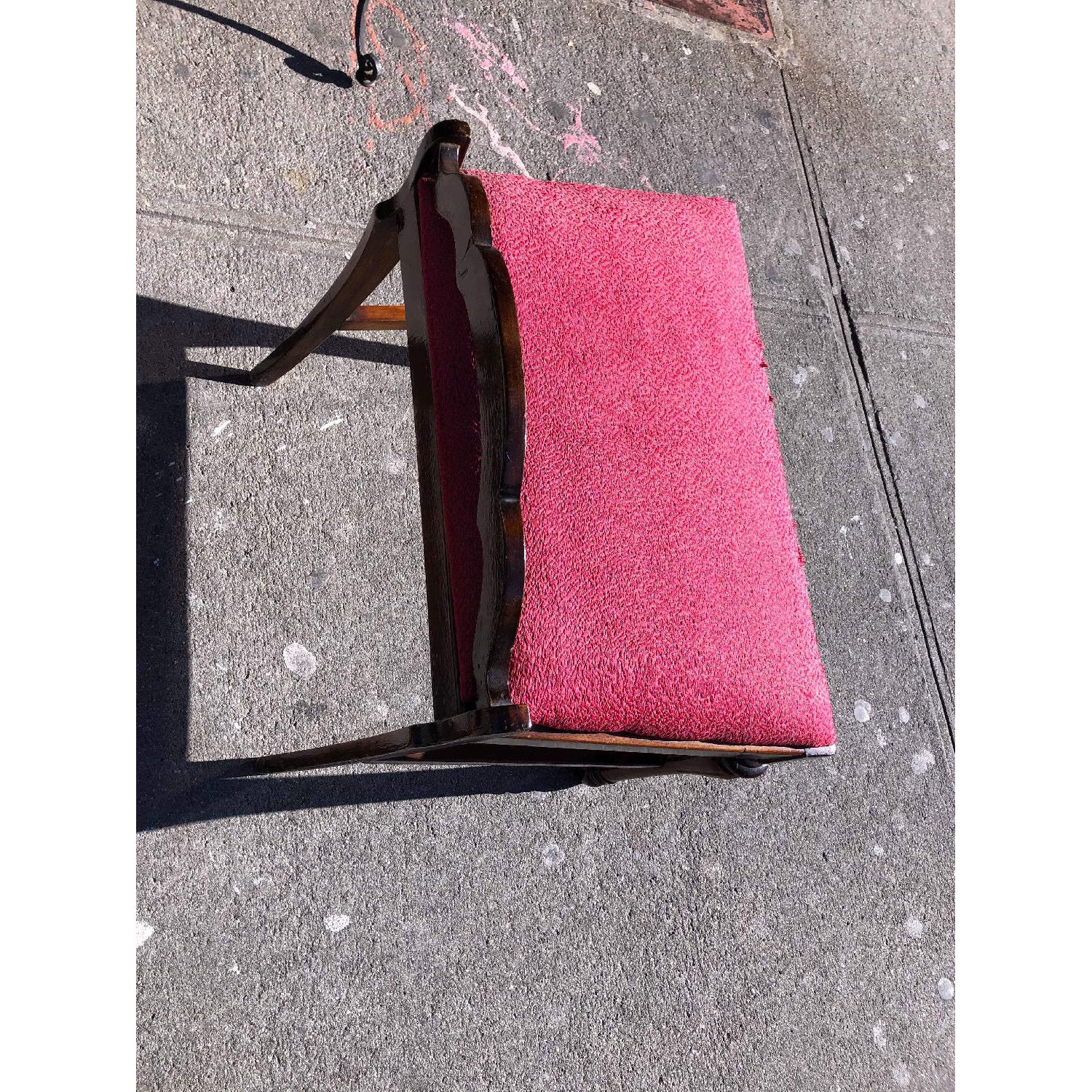 Antique 1900s Boudoir Bedroom Chair - AptDeco