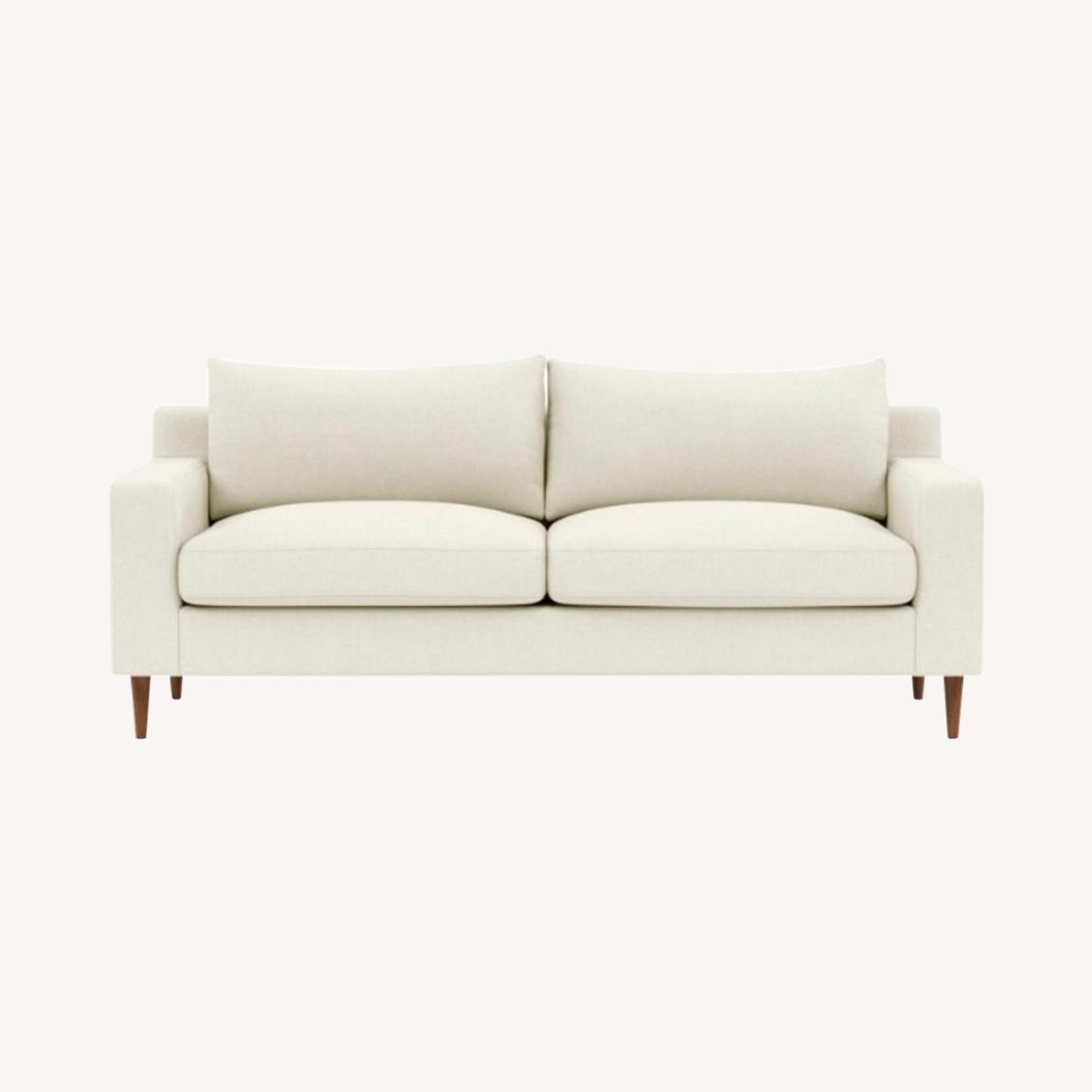 Interior Define Custom 2 Seat Sofa, Ivory - AptDeco