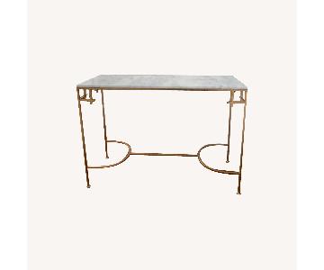 Oly Studio Marble Console Table - AptDeco