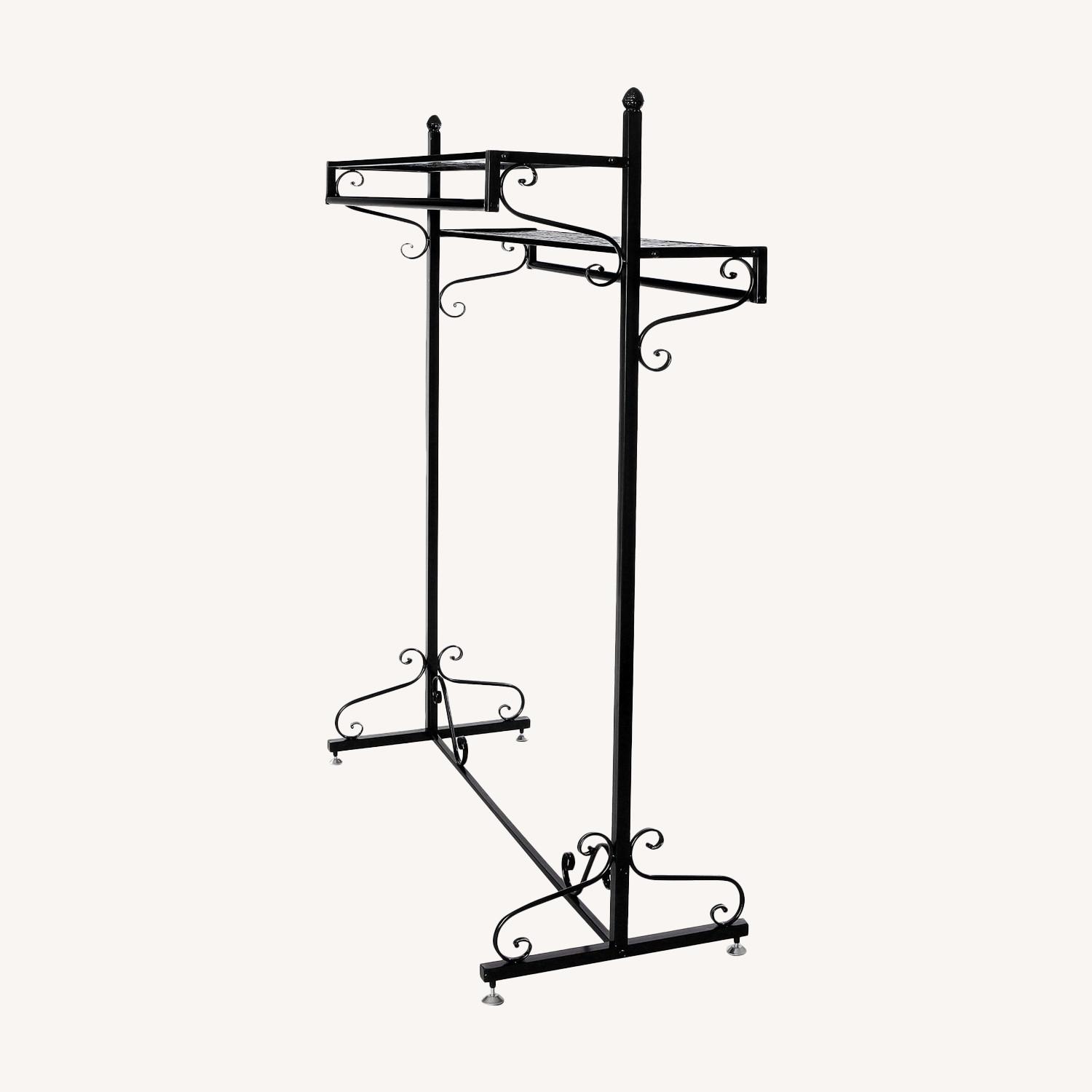 Vintage Style Clothing Garment Display Rack - AptDeco