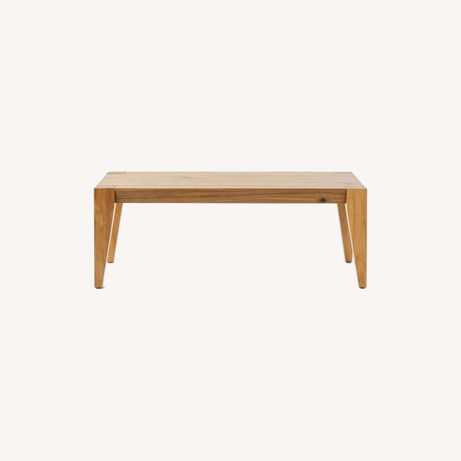West Elm Anderson Solid Wood Dining Bench - AptDeco