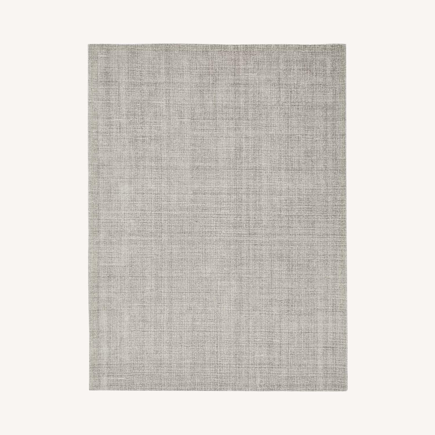 West Elm Glimmer Rug, Platinum - AptDeco
