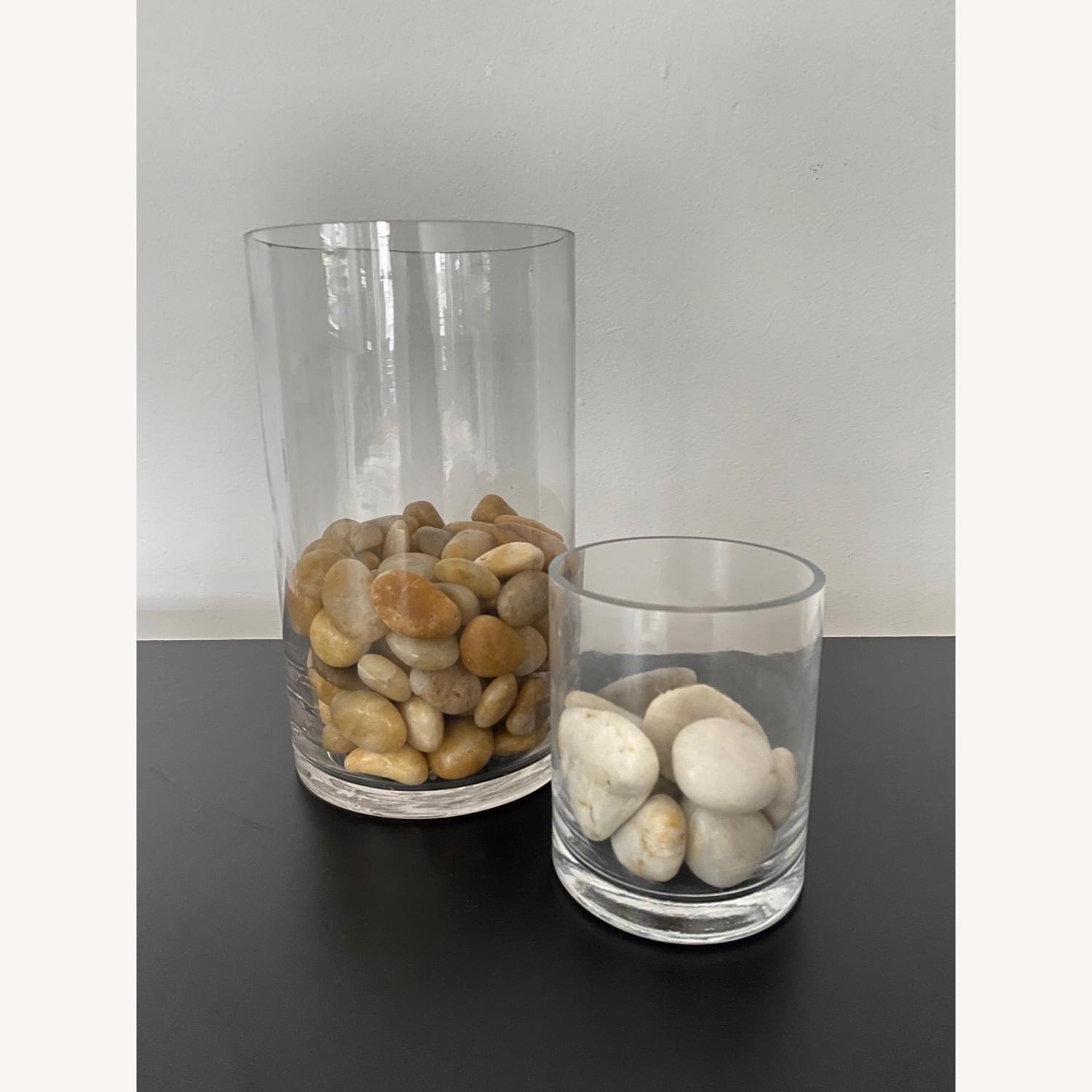 Calvin Klein Glass Vases - AptDeco