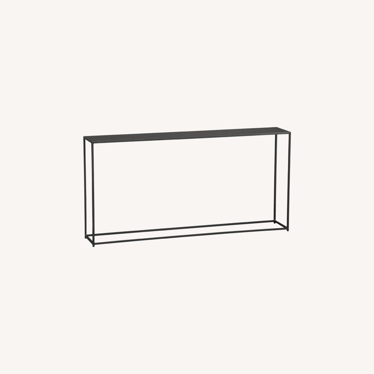 Cb2 Mill Console Table Iron - AptDeco