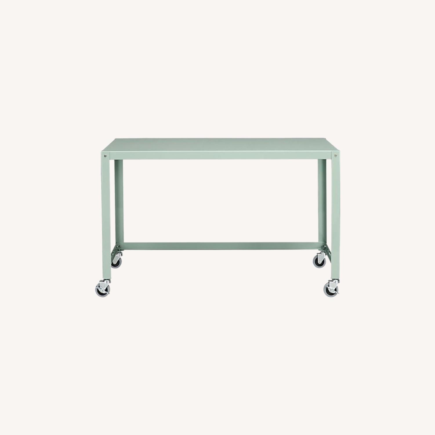 CB2 Mint Go Cart Desk - AptDeco