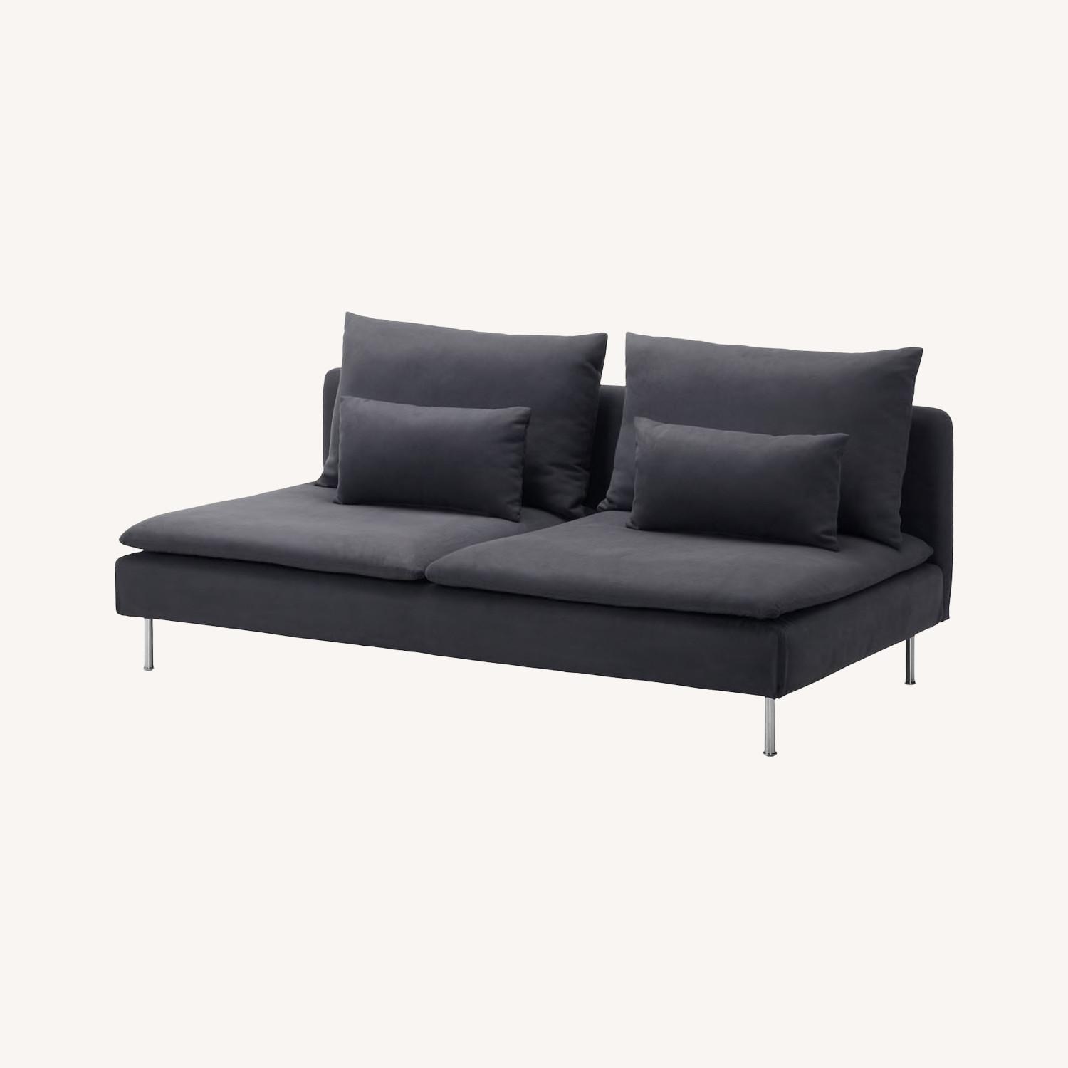 IKEA Soderhamn Dark Grey Sofa Section - AptDeco