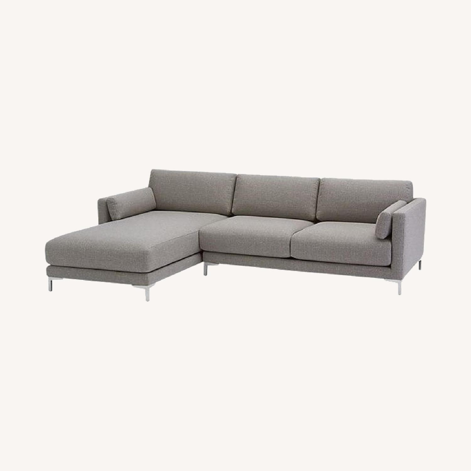 CB2 District 2-Piece Sectional Sofa - AptDeco