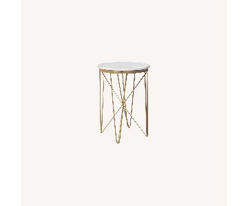 Target Project 62 Marble Side Table - AptDeco