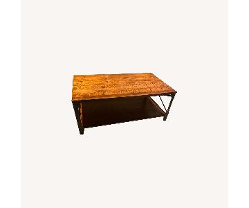 Solid Birch Coffee Table - AptDeco