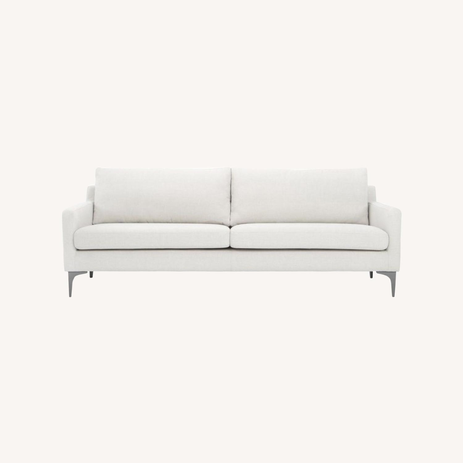 All Modern Connor 86" Square Modern Arm Sofa - AptDeco