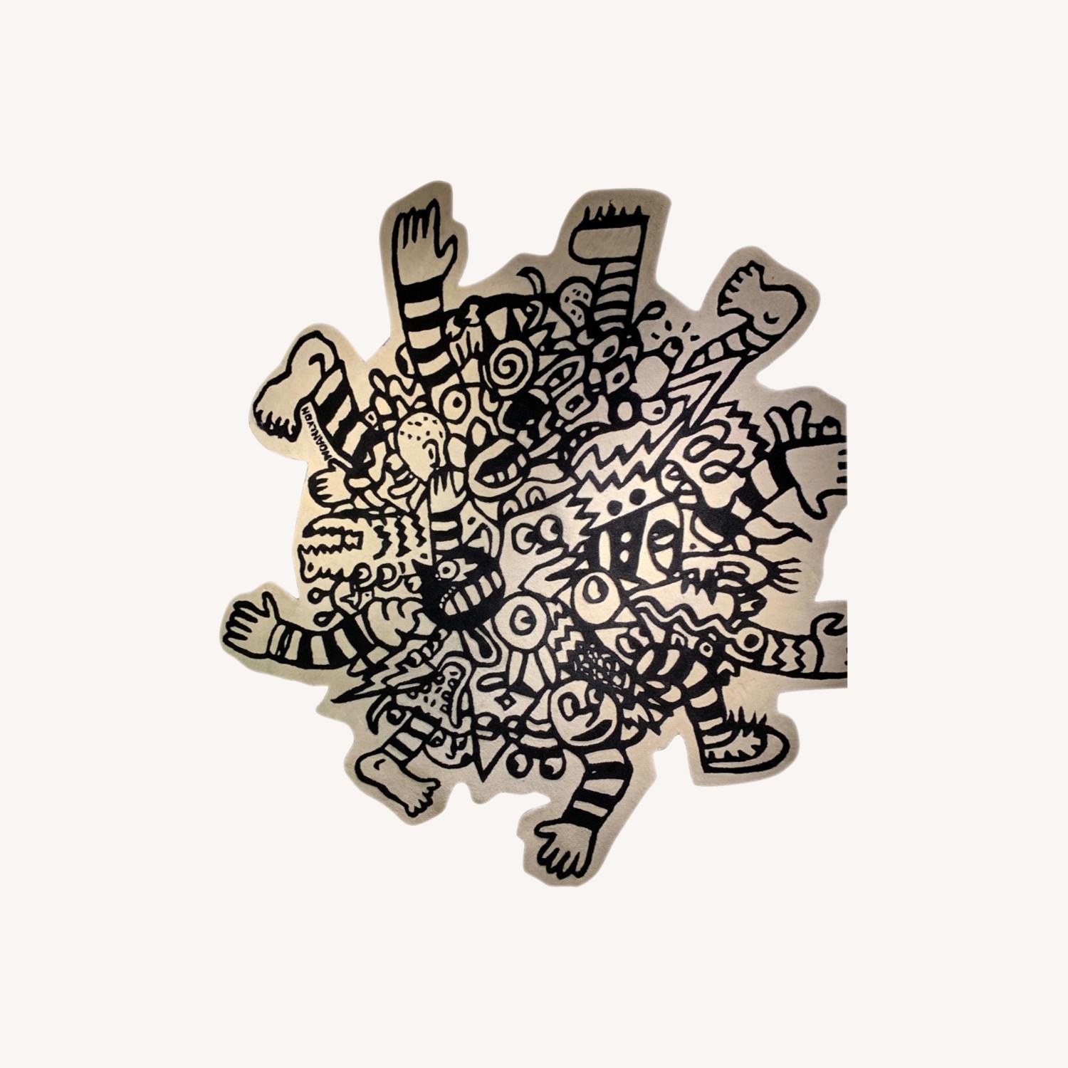 IKEA Noah Lyons Art Rug - AptDeco