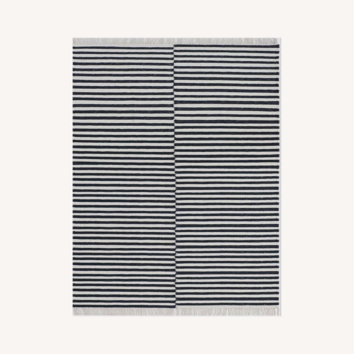 West Elm Staggered Stripe Rug - AptDeco