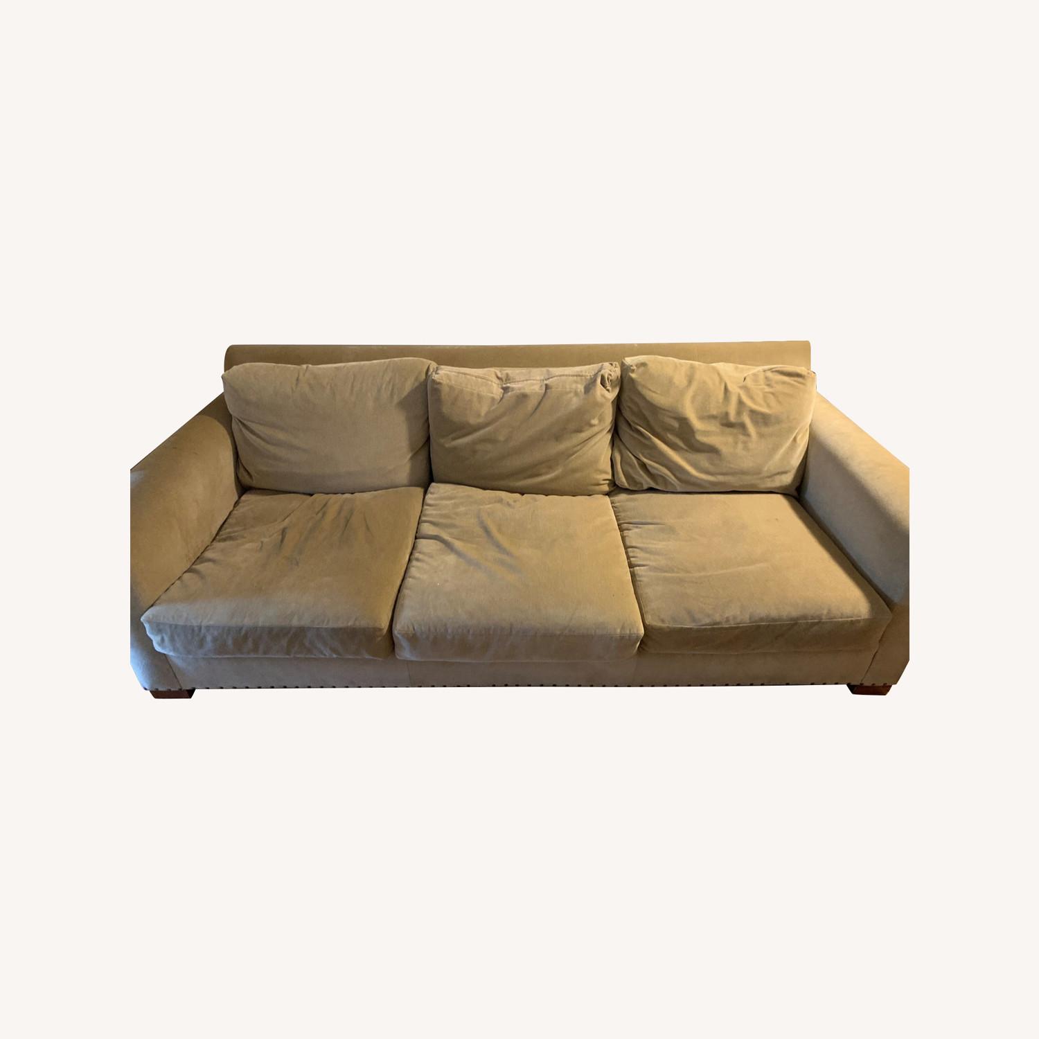 Big Comfy Living Room Couch - AptDeco