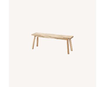IKEA Skogsta Bench - AptDeco