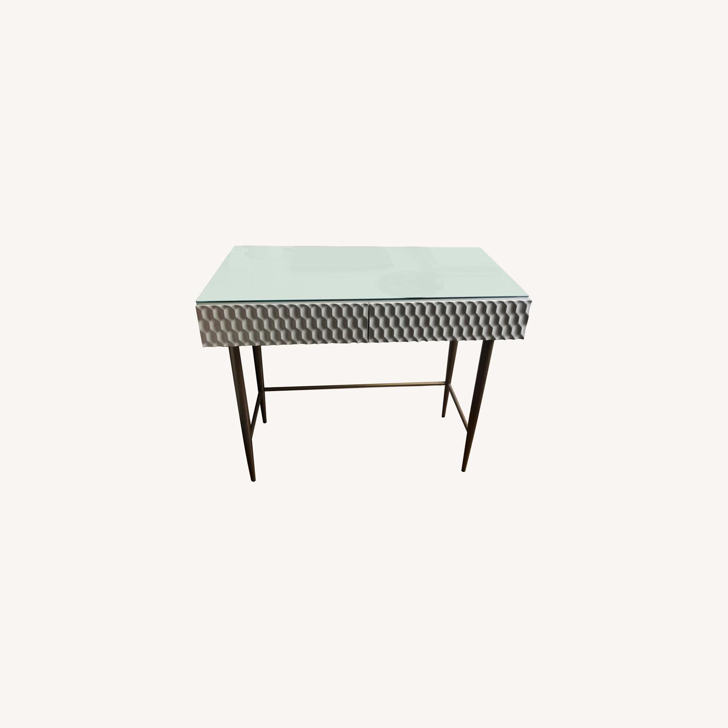 West Elm Audrey Desk in White - AptDeco