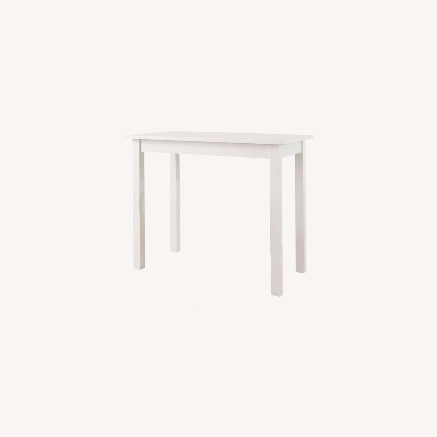 Carolina Chair & Table Company White Pub Table - AptDeco