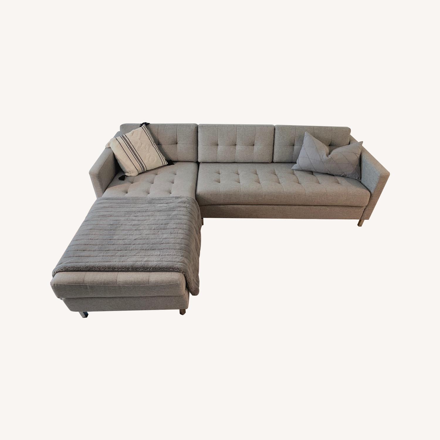 CB2 Ditto II Sectional Sofa - AptDeco