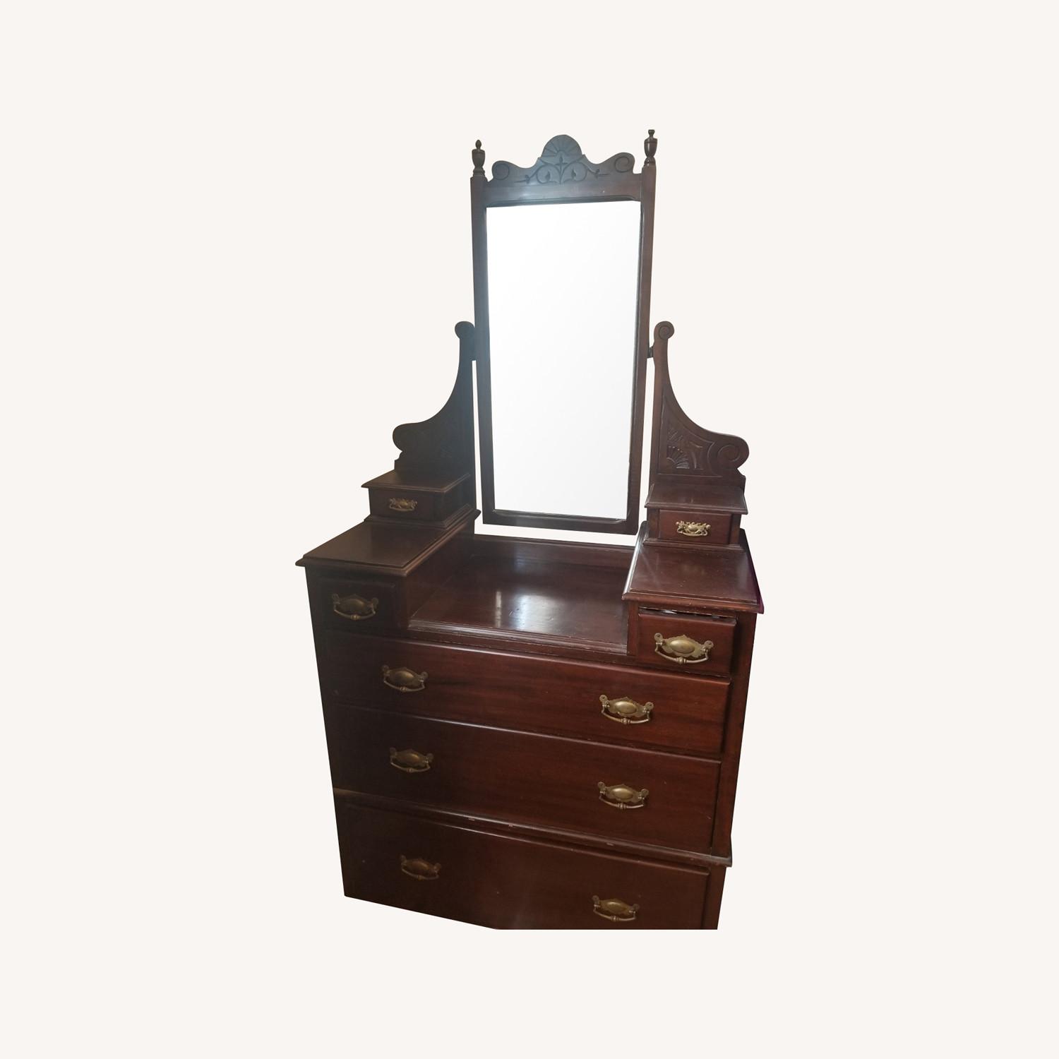 Antique Vanity Dresser - AptDeco