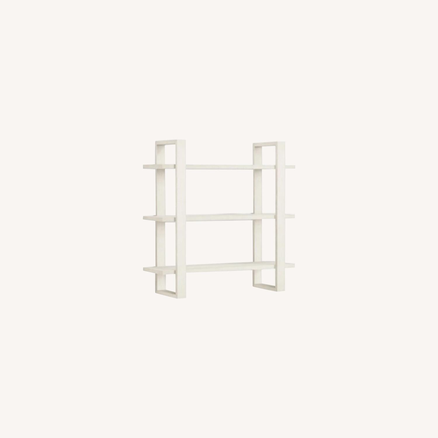 Burrow Index Wall Shelf White - AptDeco