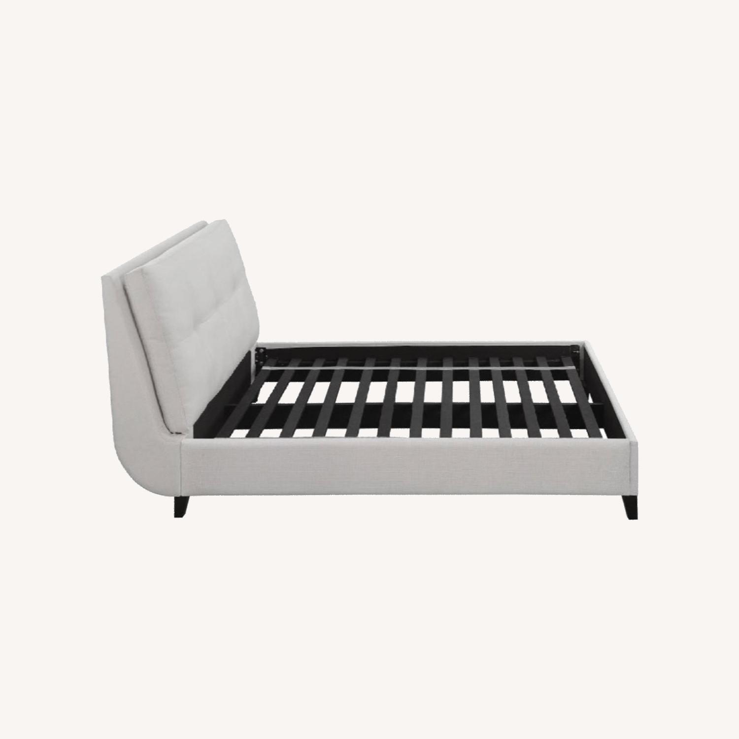 Padded Upholstered Queen Bed Frame - AptDeco