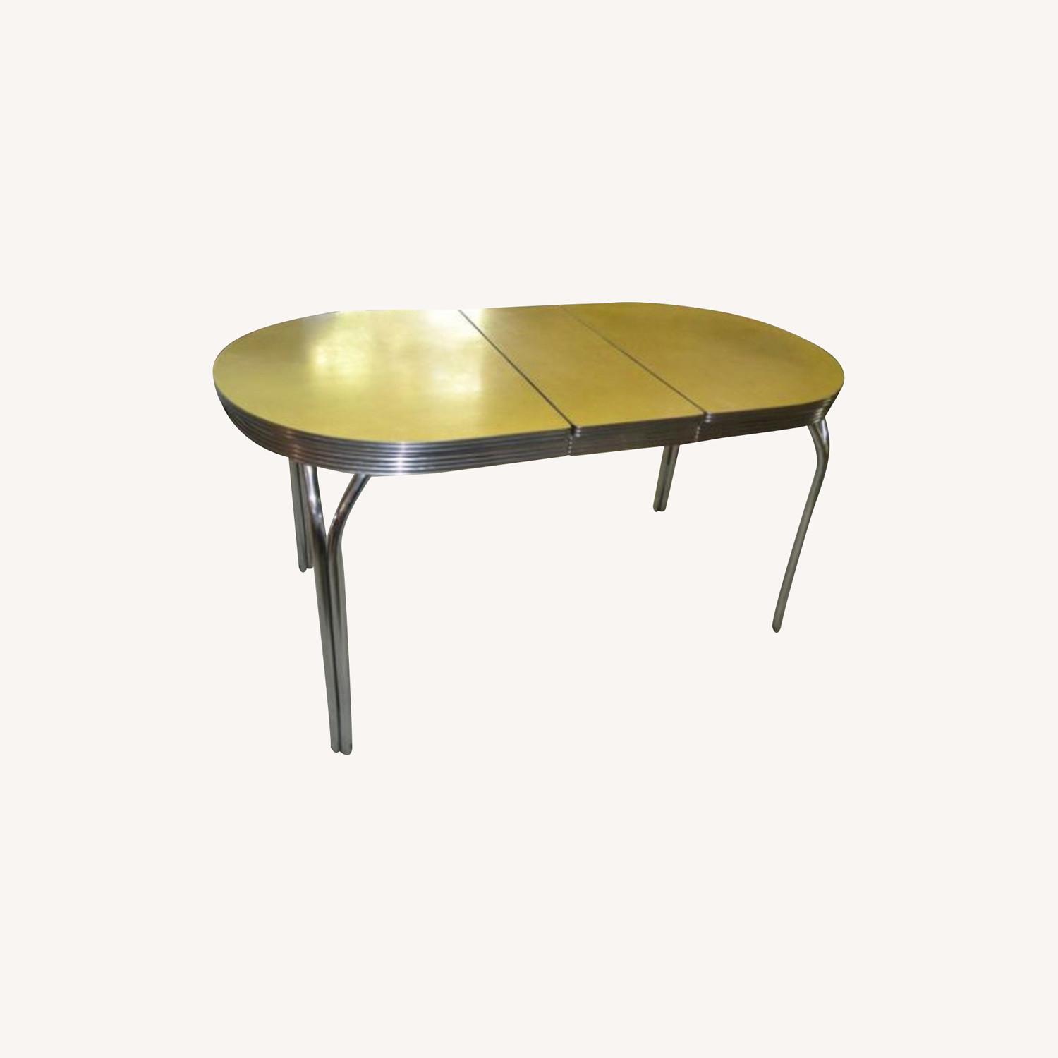 Mid Century Formica Dining Table - AptDeco