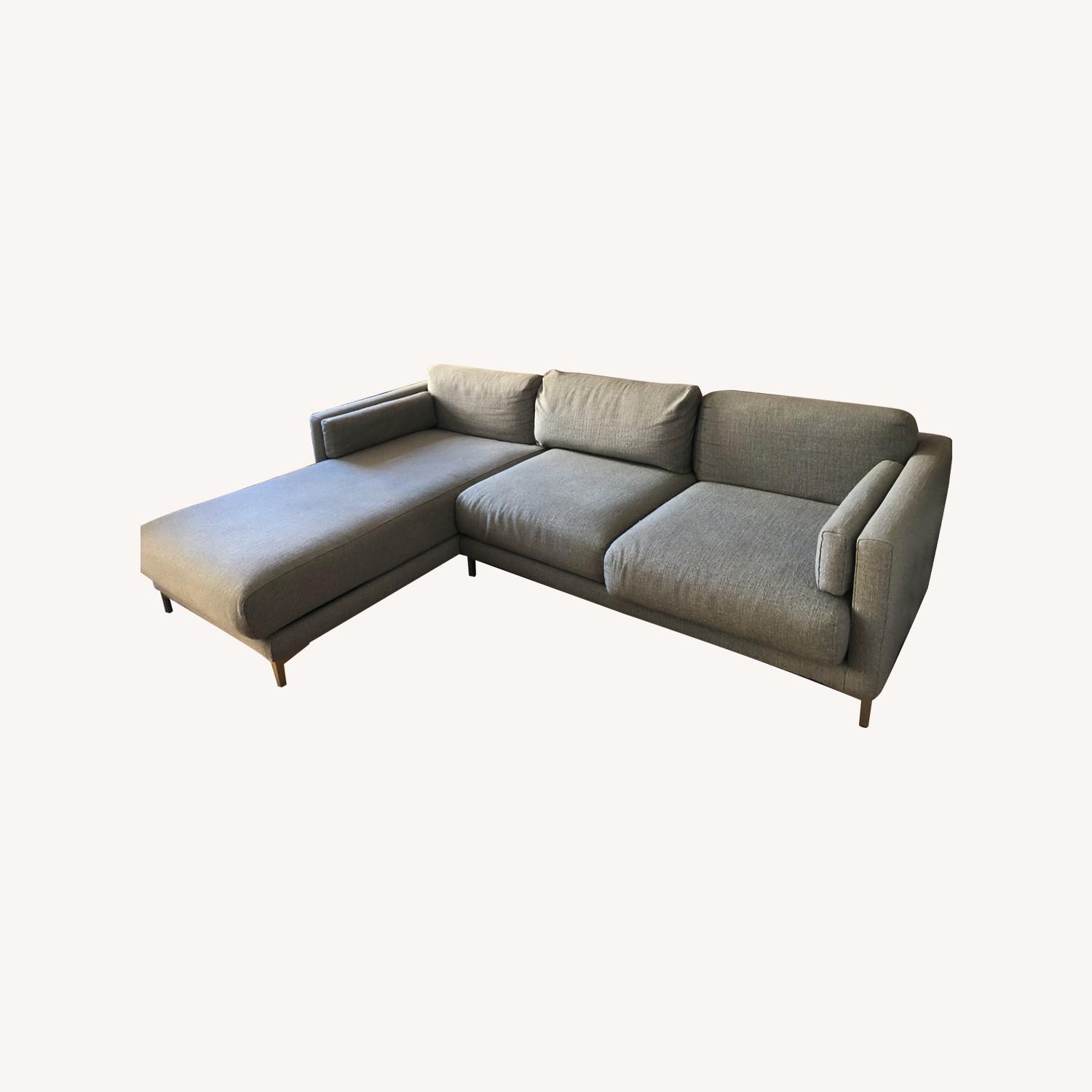 CB2 Sectional Couch - AptDeco