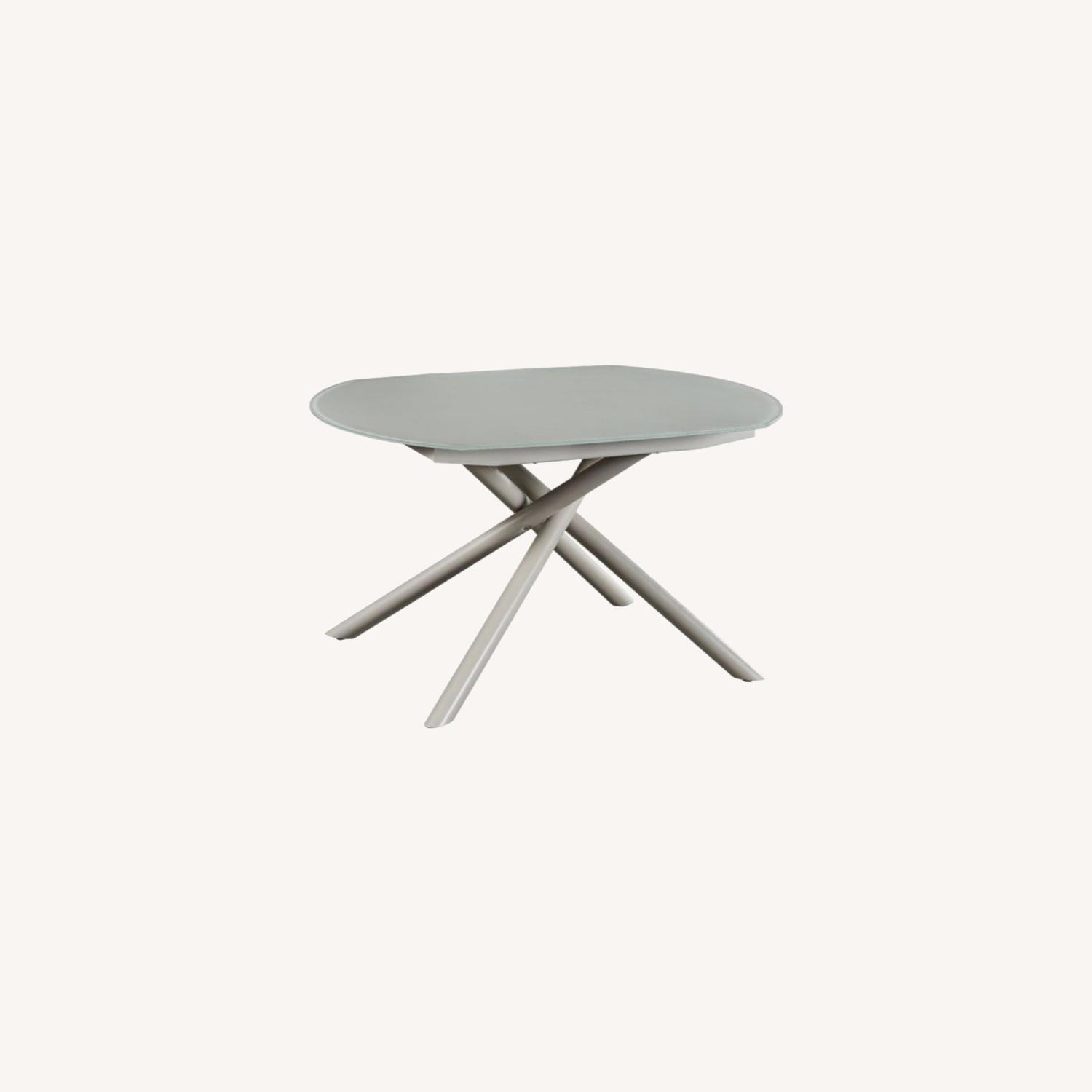 Modani Astro Extendable Dining Table Gray - AptDeco