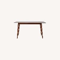 West Elm Lena Mid Century Dining Table AptDeco