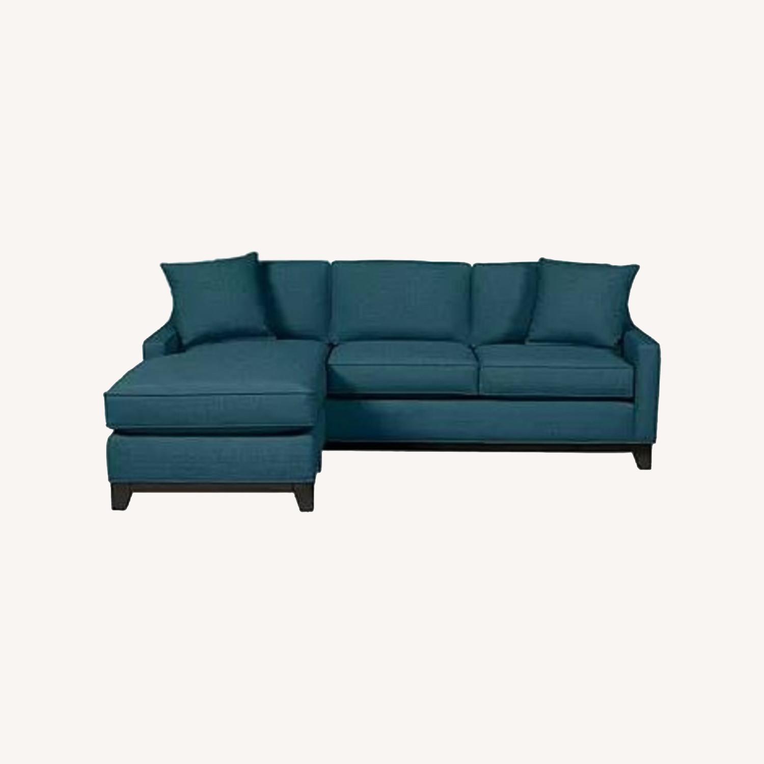 Macy's Keegan 2-Piece Reversible Chaise Sectional Sofa - AptDeco