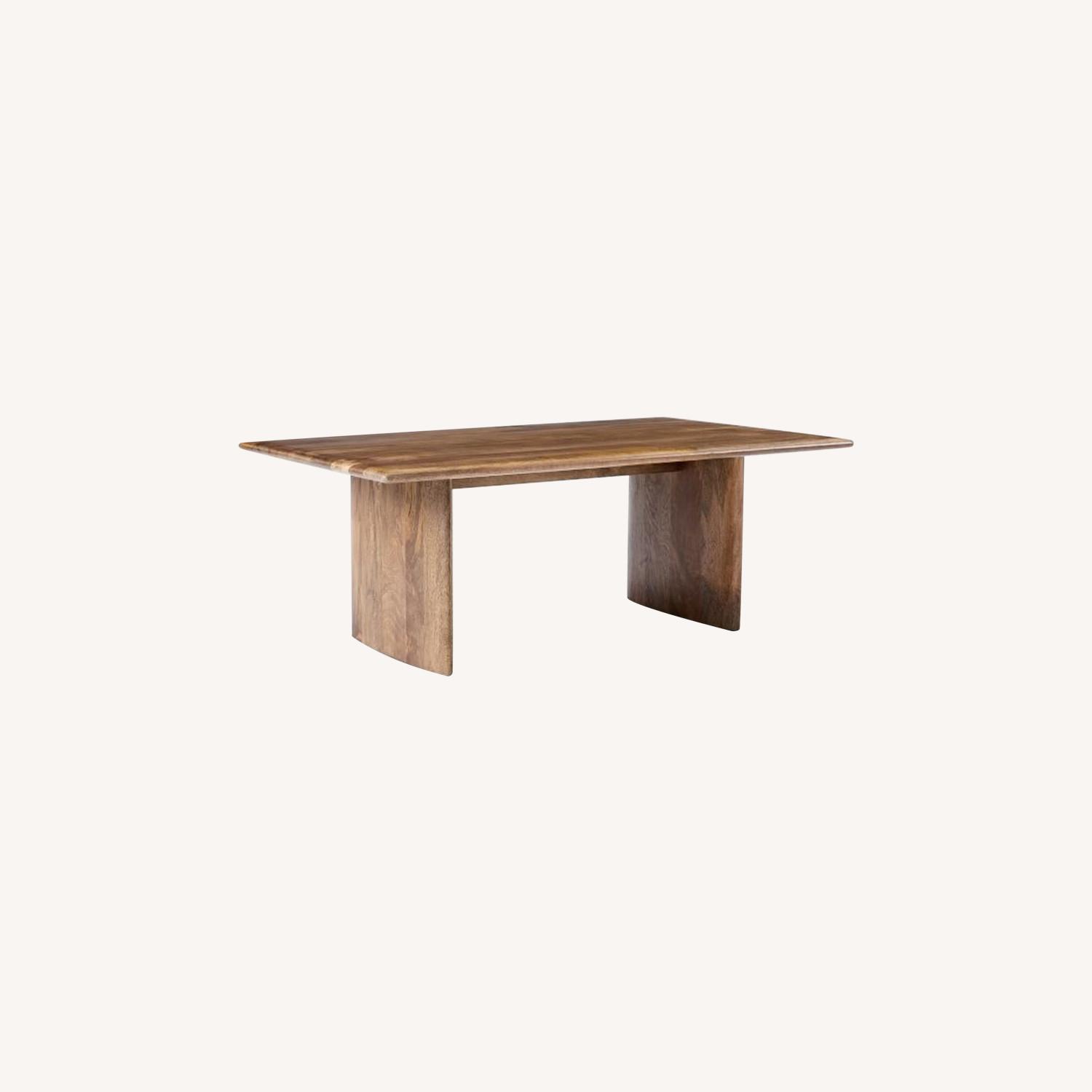 West Elm Anton Solid Wood Coffee Table, Rectangle - AptDeco